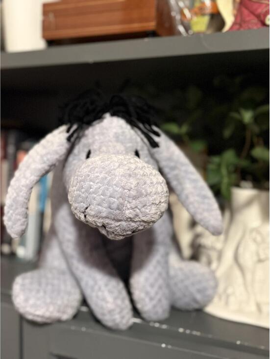 Toys | Vintage Disney Store Eeyore Plush Winnie The Pooh Stuffed Animal ...